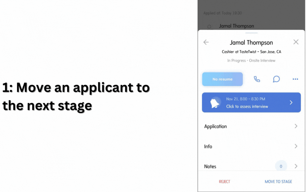 The Workstream mobile app